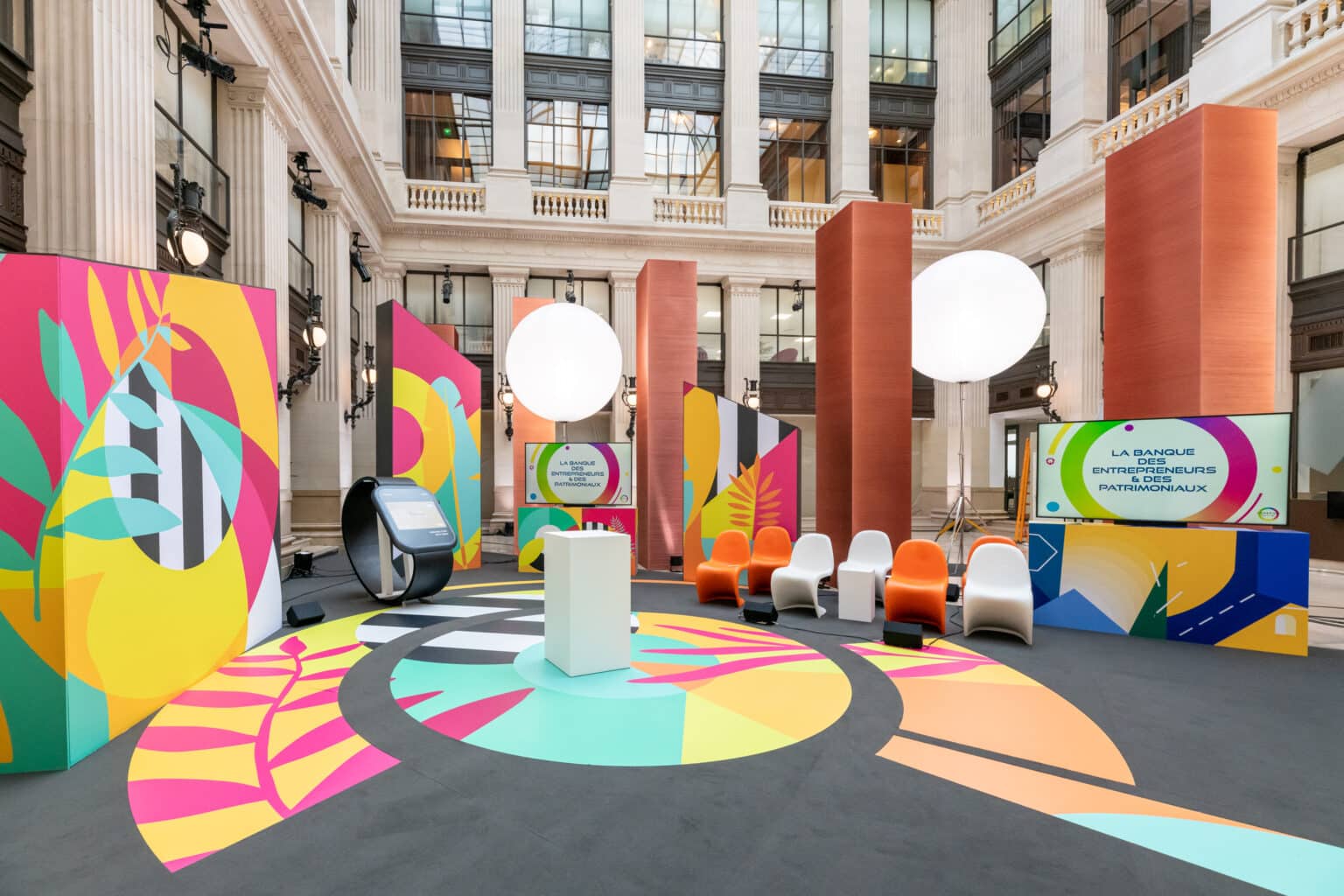 AXA REIM • Fresque Caroline Derveaux et La Main Gauche • PALM