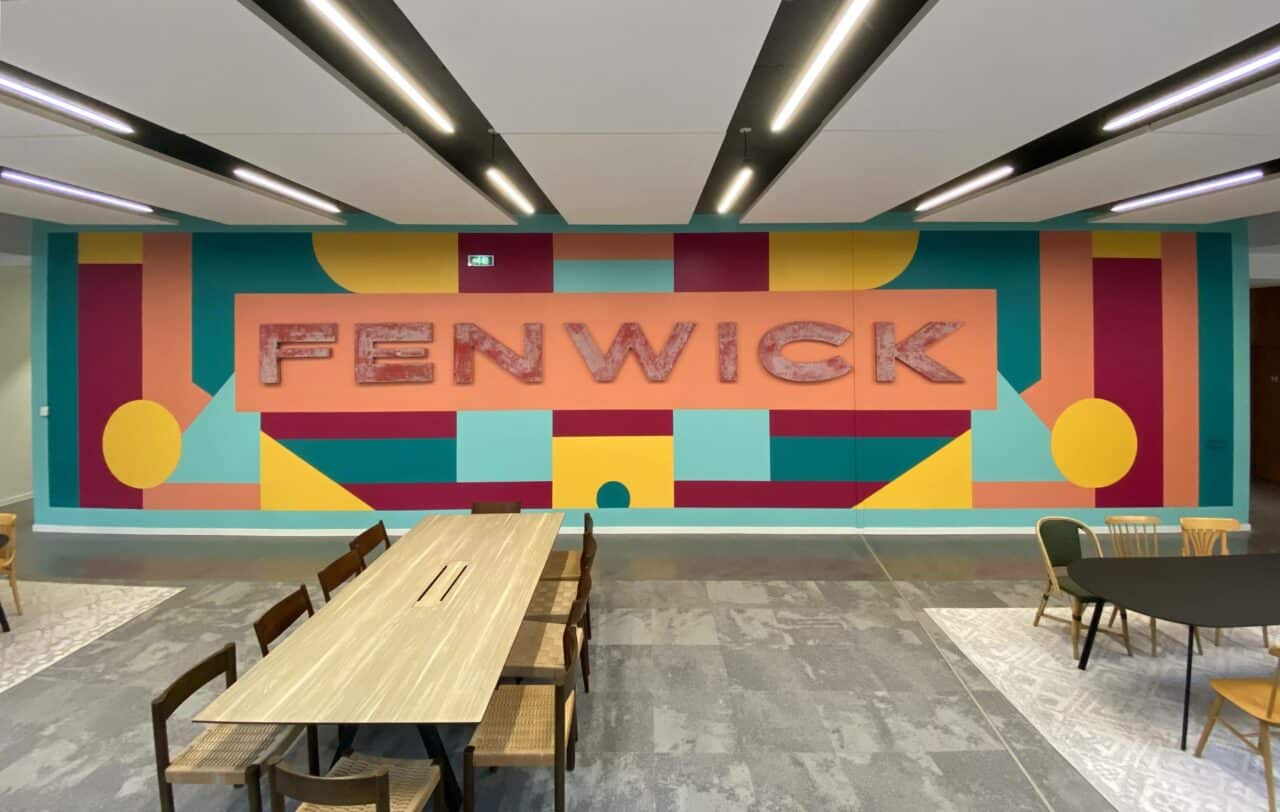 AXA REIM • Fresque Caroline Derveaux et La Main Gauche • PALM