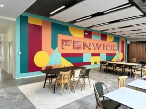 AXA REIM • Fresque Caroline Derveaux et La Main Gauche • PALM