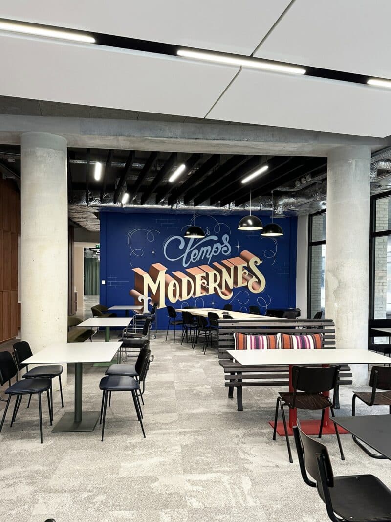 AXA REIM • Fresque Caroline Derveaux et La Main Gauche • PALM