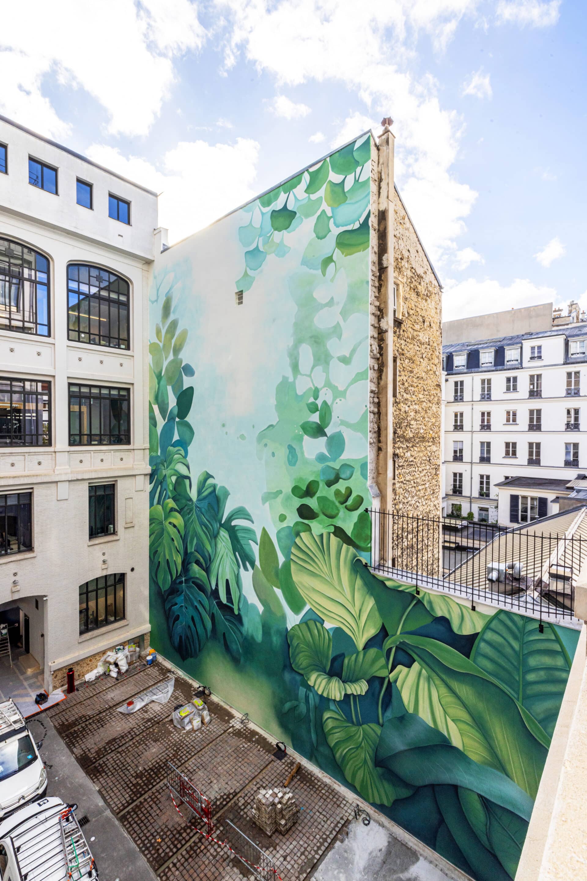 Fresque murale en extérieur • Découvrez nos réalisations