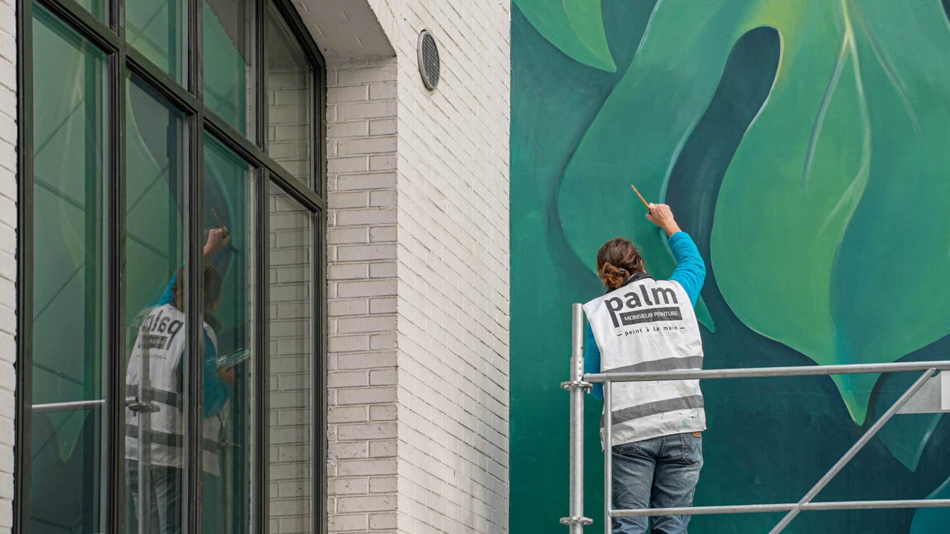 Fresque murale en extérieur • Découvrez nos réalisations