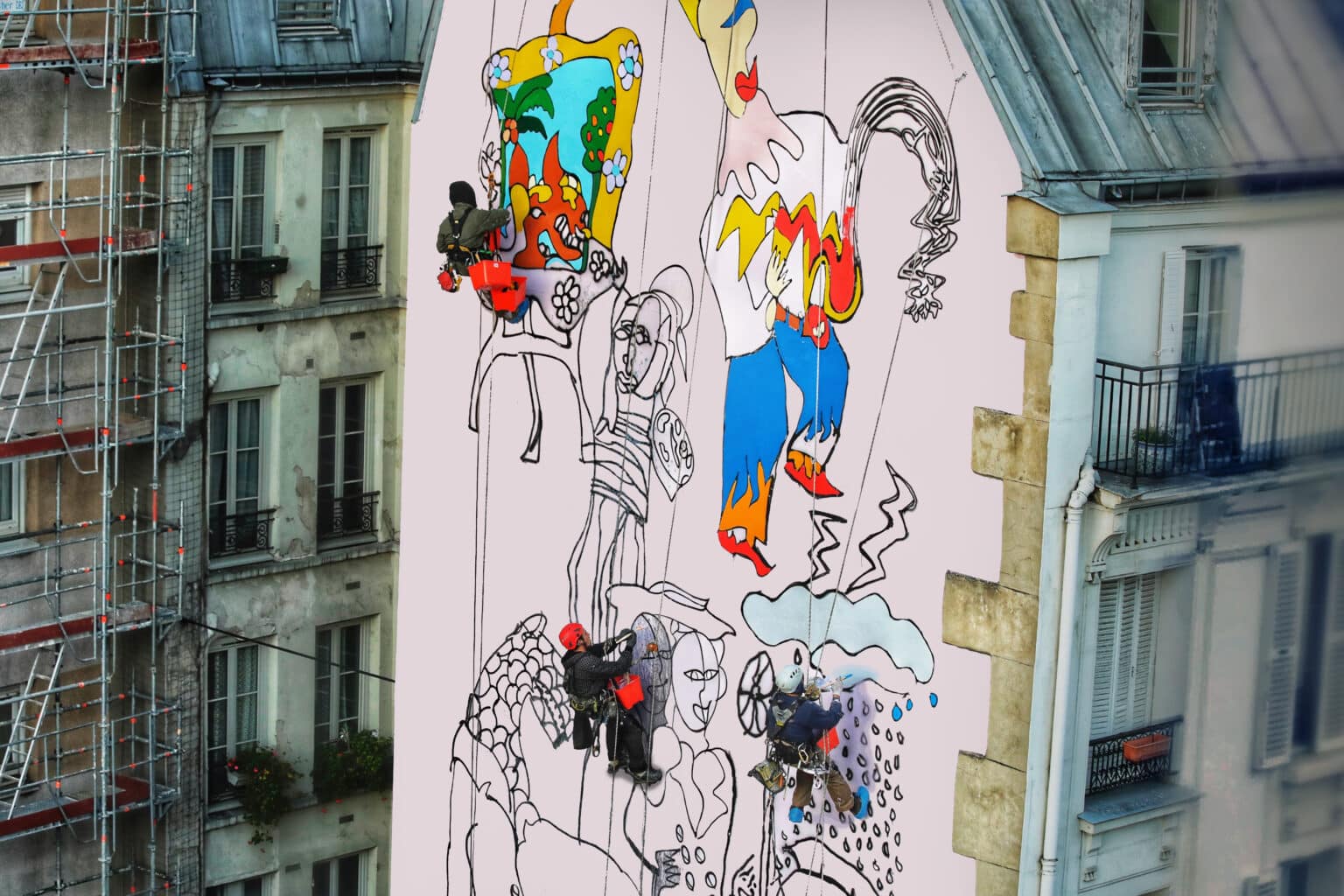 PALM • Peint A La Main • Fresque artistique