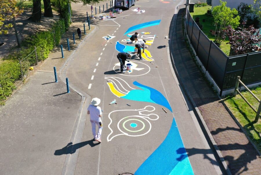 Fresque murale sur mesure • Agence PALM • Devis gratuit