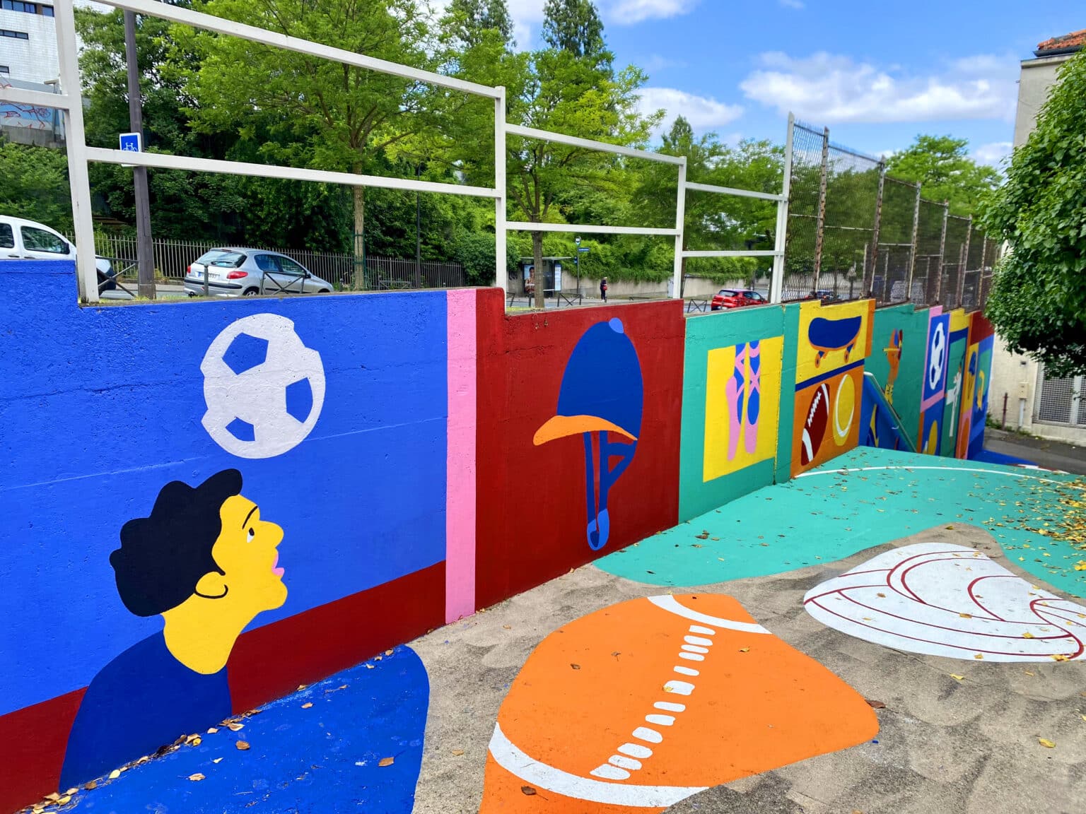 Fresque artistique dans les écoles • Nos réalisations